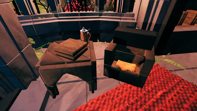 Custom Coffee Table ONLY Valheim Build