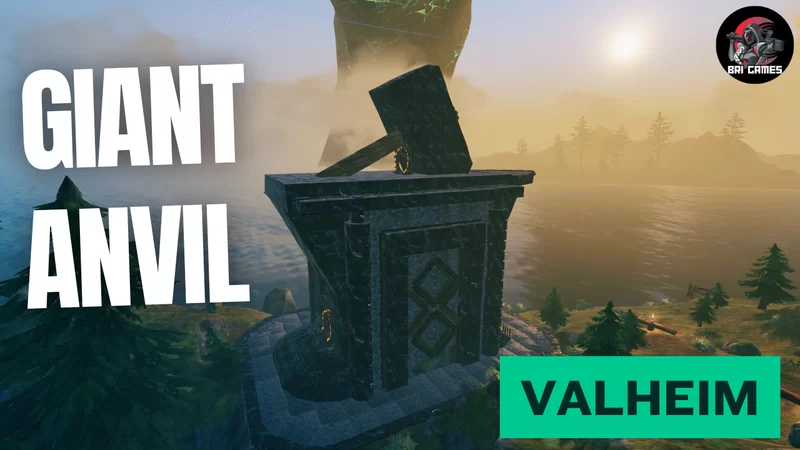 Dvergr MEGA Hammer & Anvil Valheim Build