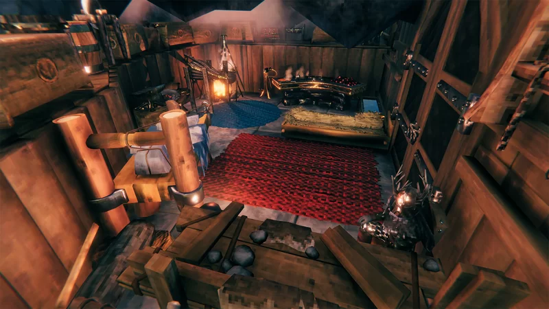 Small Cave House Valheim Build