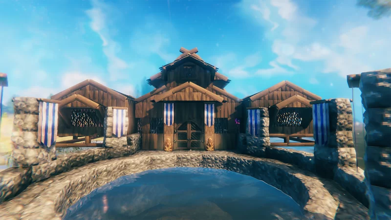 Viking Ringhold Base Build Valheim Build