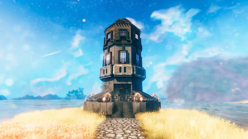 Lighthouse Tower Valheim Build