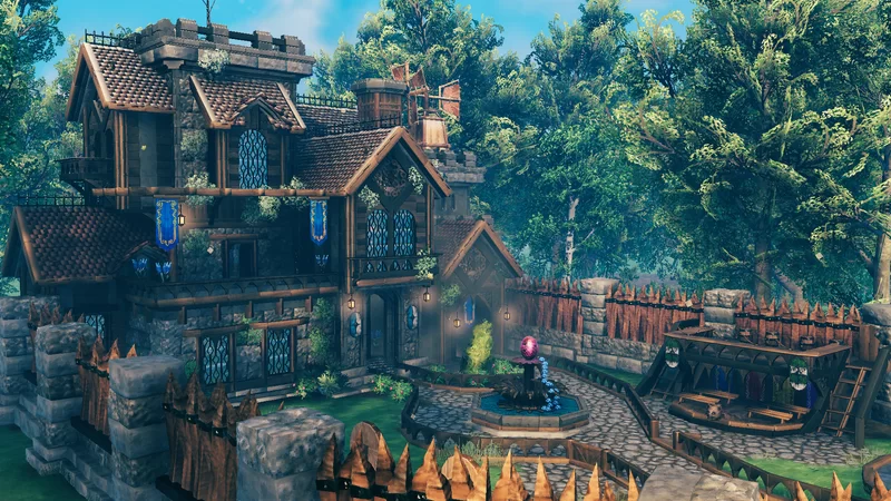 Survival Base Valheim Build