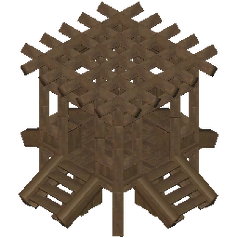 Pergola Crossroad Valheim Build