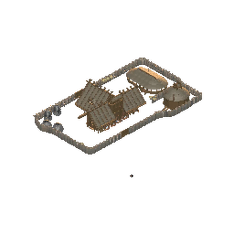 Simple Barracks Valheim Build