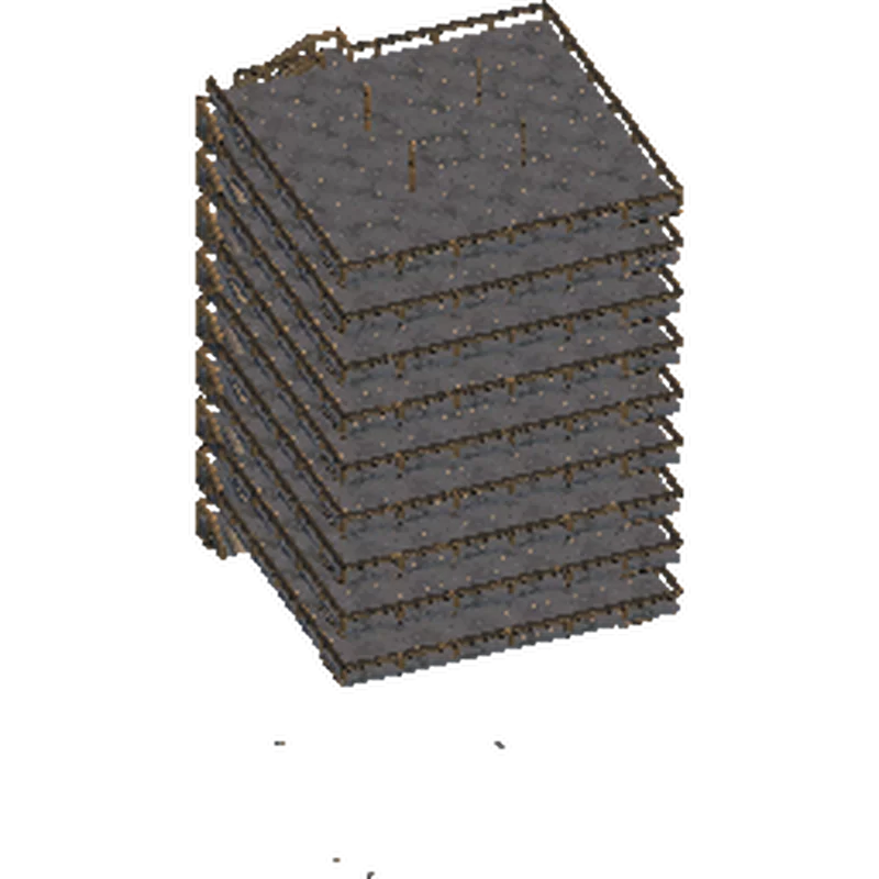 9 level building frame for plains biome Valheim Build