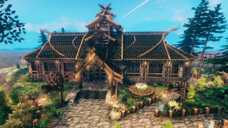 Mansion - Modded Valheim Build