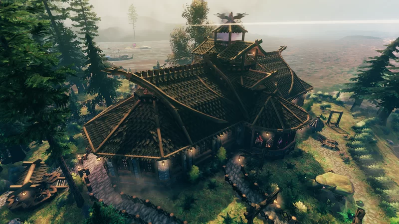 Mansion - Modded Valheim Build