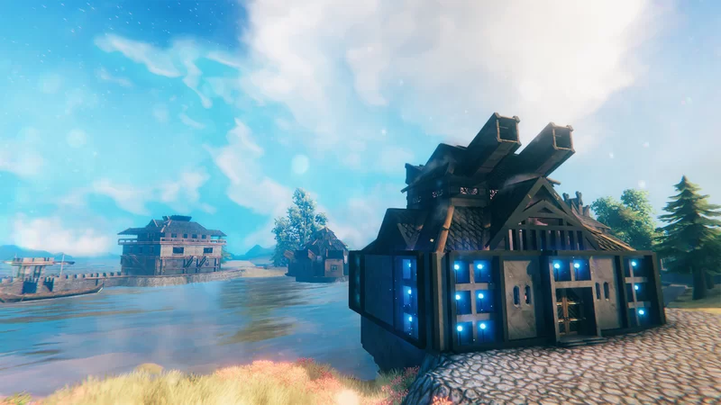 Crafting Base Valheim Build