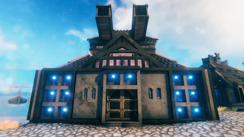Crafting Base Valheim Build