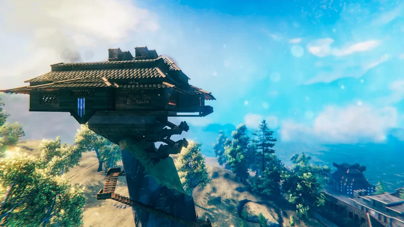 Great views Valheim Build