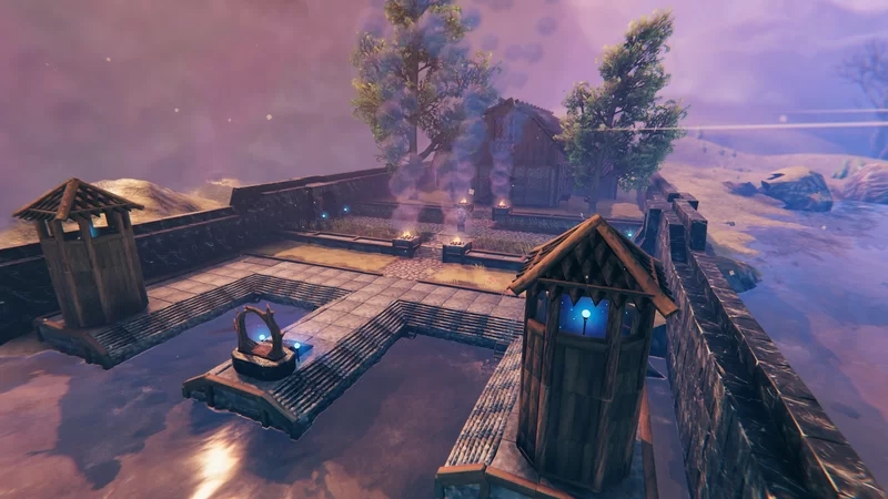 Plains Mead Hall Port Valheim Build