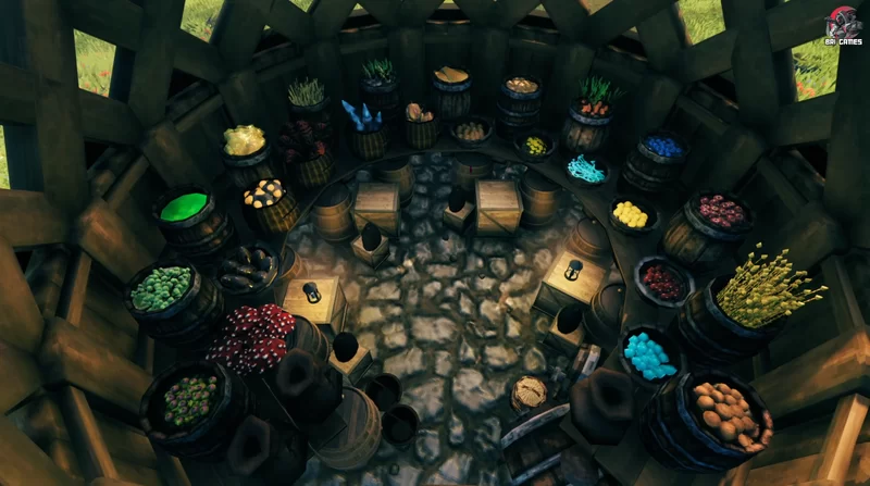 Custom Storehouse (Modded) Valheim Build