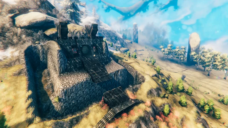 Surprisingly Big Inside! Valheim Build