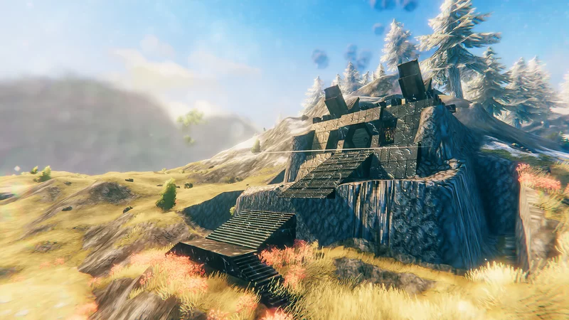 Surprisingly Big Inside! Valheim Build