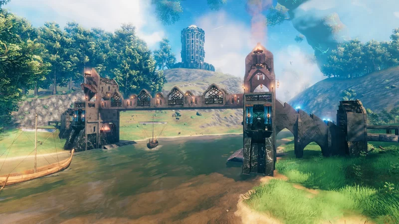 Bridges: Valley Mouth Bridge Valheim Build