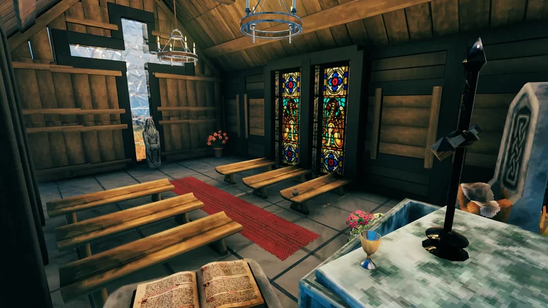 Build Showcase - Church (Modded) Valheim Build