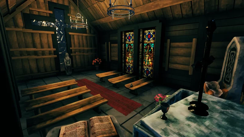 Build Showcase - Church (Modded) Valheim Build