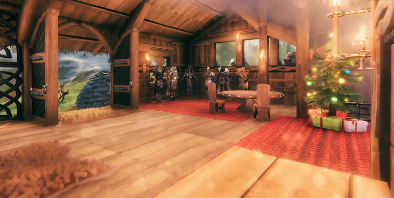 upgrade this house Valheim Build