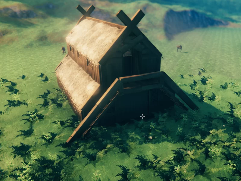 Vanilla Viking House 1 Valheim Build