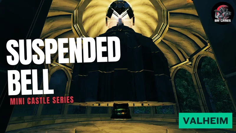 Suspended Bell Tower Valheim Build