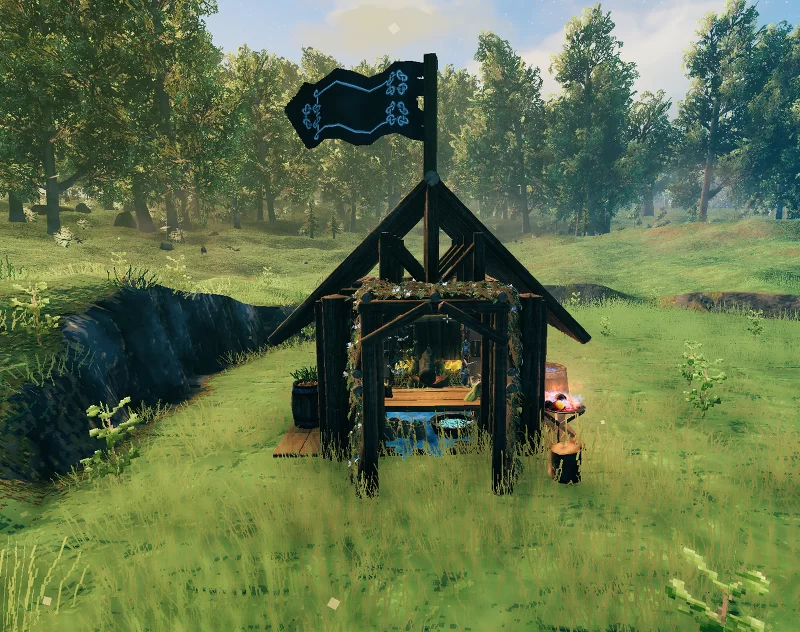 ForestTraderStall Valheim Build